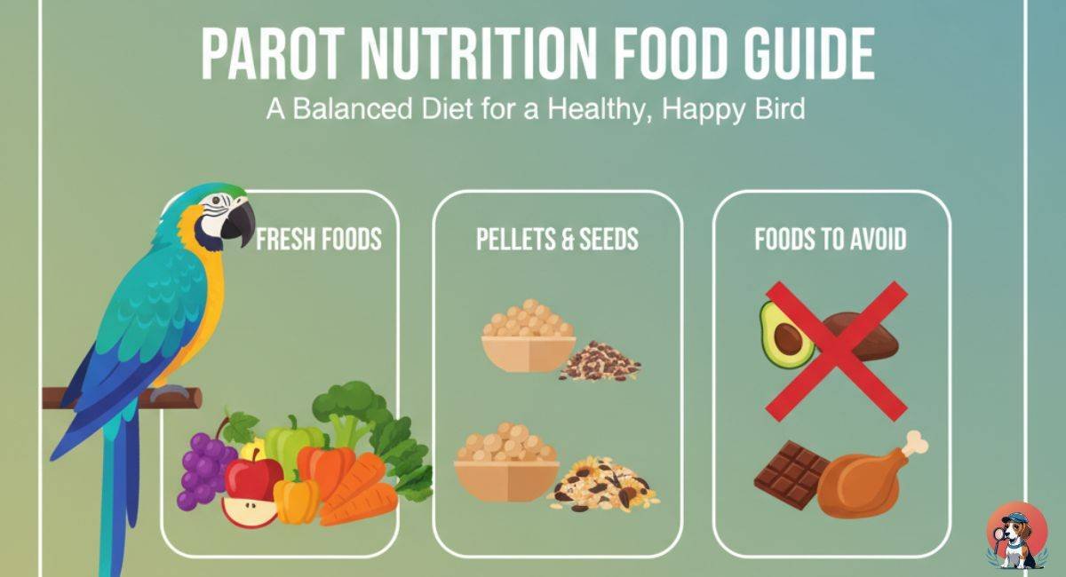 Top 10 Parrot Nutrition Food Guide: Best Diet, Healthy Foods & Toxic ...